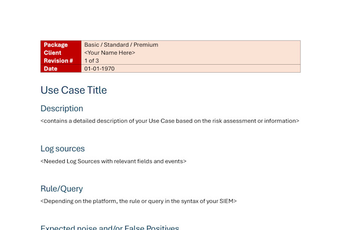 Develop custom technical use cases for siem platforms by Bioniccyber | Fiverr